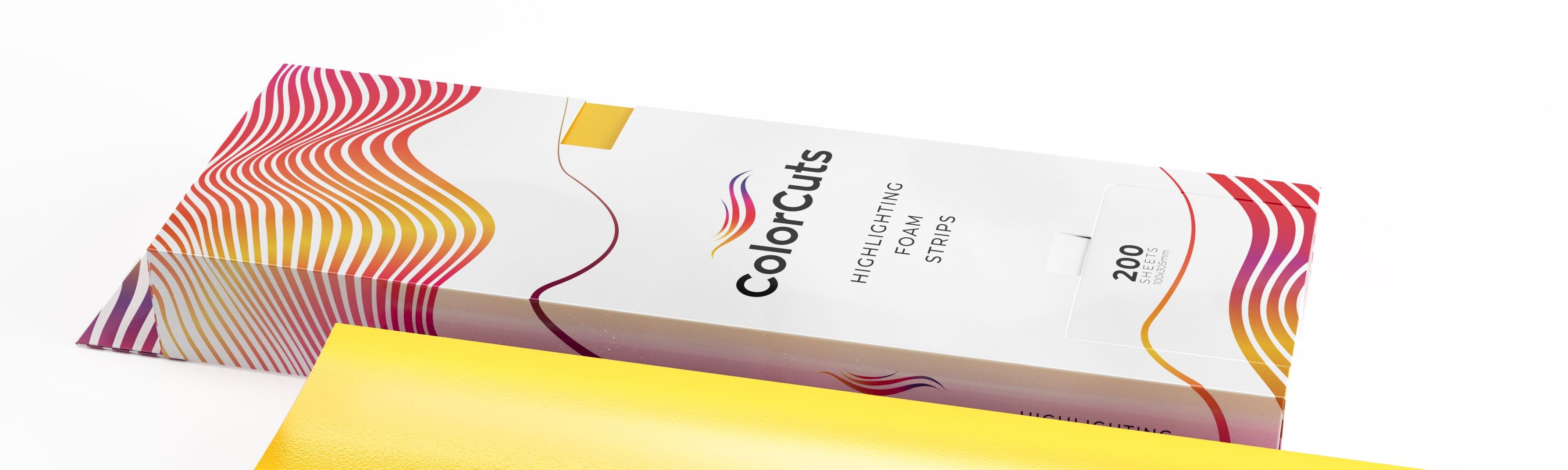 Highlighting Foam Strips – innovative Foam Wraps Strähnenpapiere zu ...